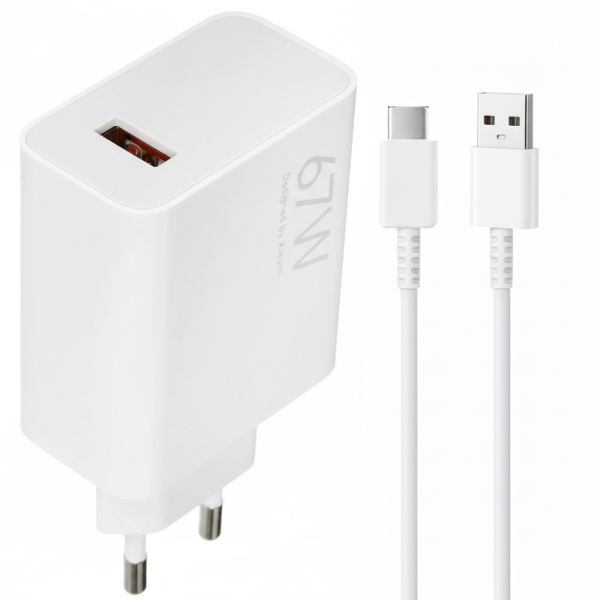 СЗУ Xiaomi Charging Combo USB 67W + кабель USB - Type-C (BHR6035EU)
