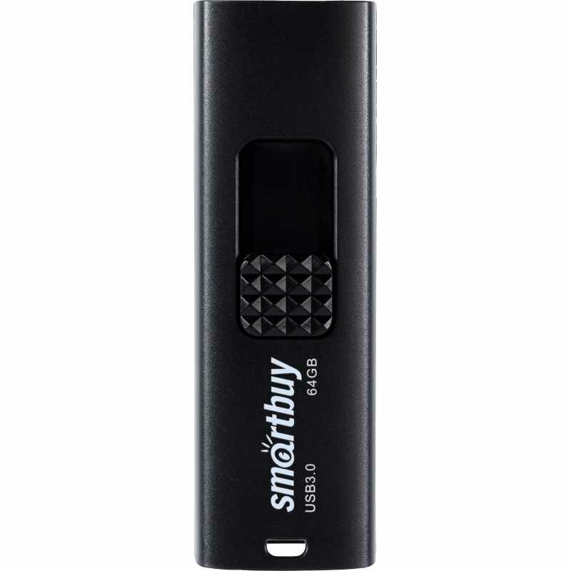Флешка 64GB "Smartbuy Fashion" USB 3.0/3.1 чёрный (SB064GB3FSK) 1шт