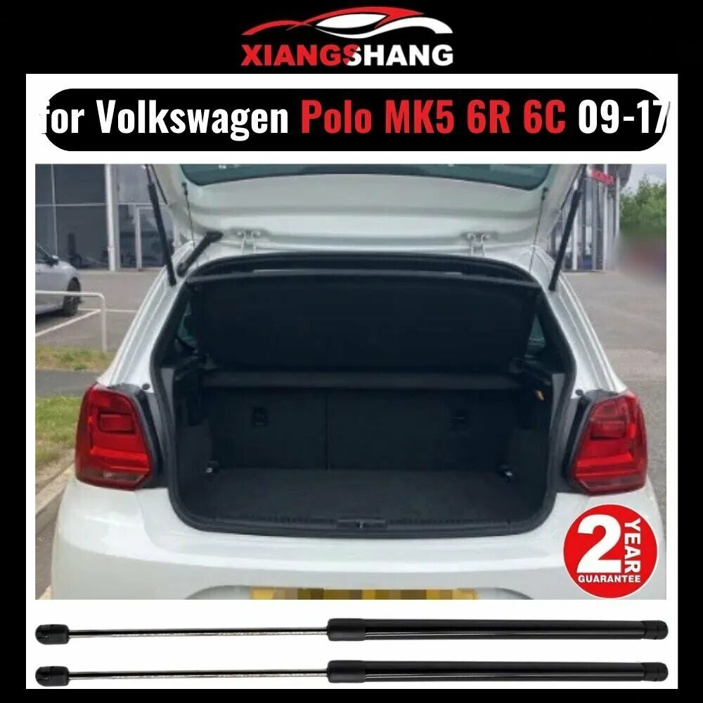 Универсальный Газлифт мебельный Газовые упоры для Volkswagen Polo MK5 6R 6C 2009-2017 "Амортизаторы" 530mm Фольксваген Поло 6R 6C (2 шт)