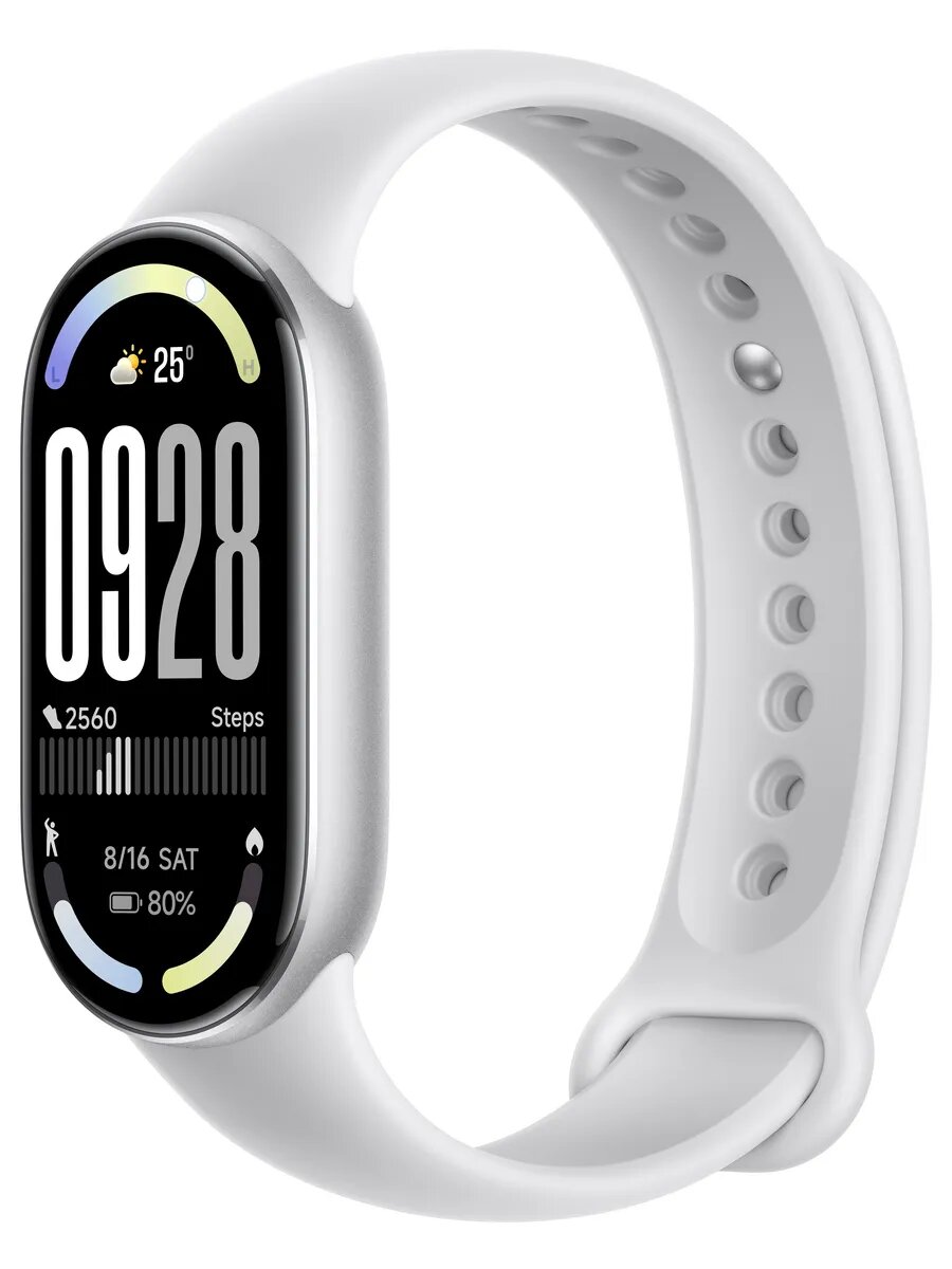 Фитнес-браслет Xiaomi "Smart Band 10", AMOLED дисплей, с функцией шагомера, IP68