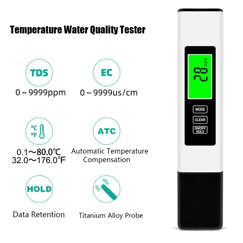 Измеритель TDS EC PPM OOTDTY