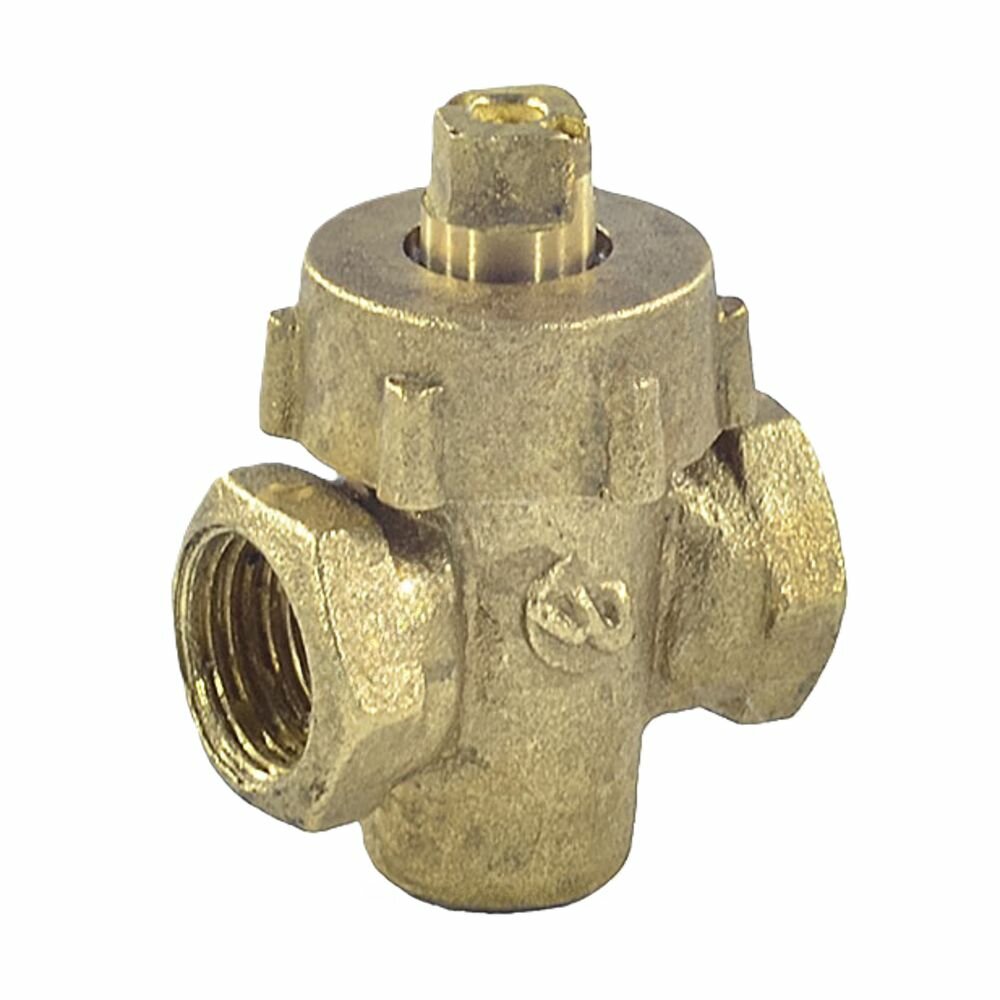 Кран пробко-сальниковый латунь 11б6бк Ду 50 Ру10 G2" ВР пробка латунь кказ