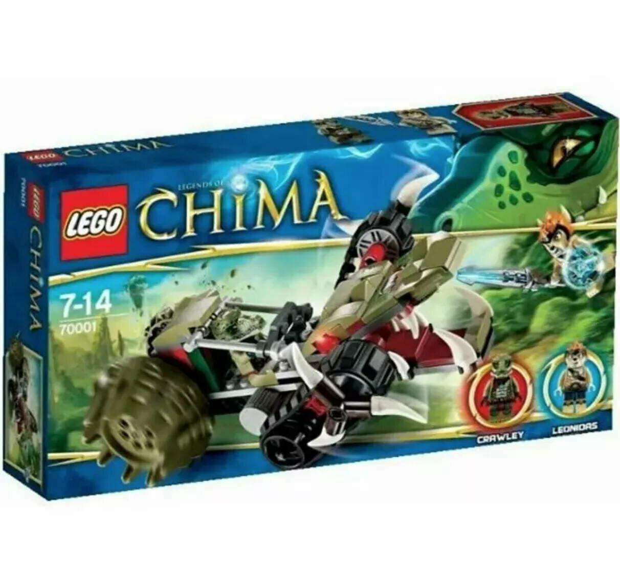Конструктор LEGO Legends of Chima 70001 Потрошитель Кроули