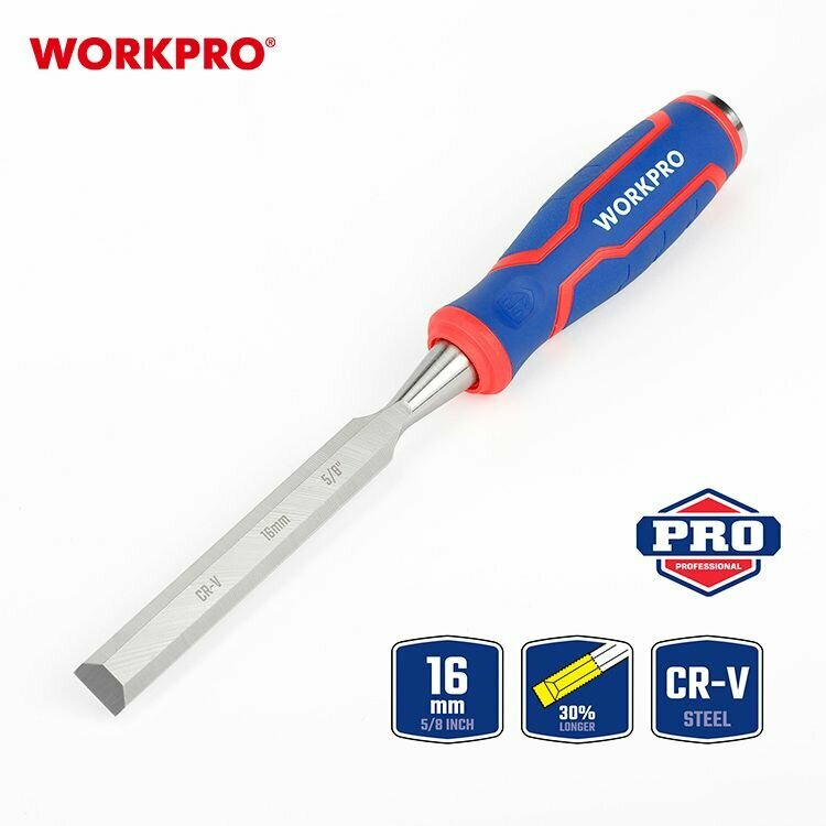 Стамеска для высоких нагрузок 16мм WORKPRO