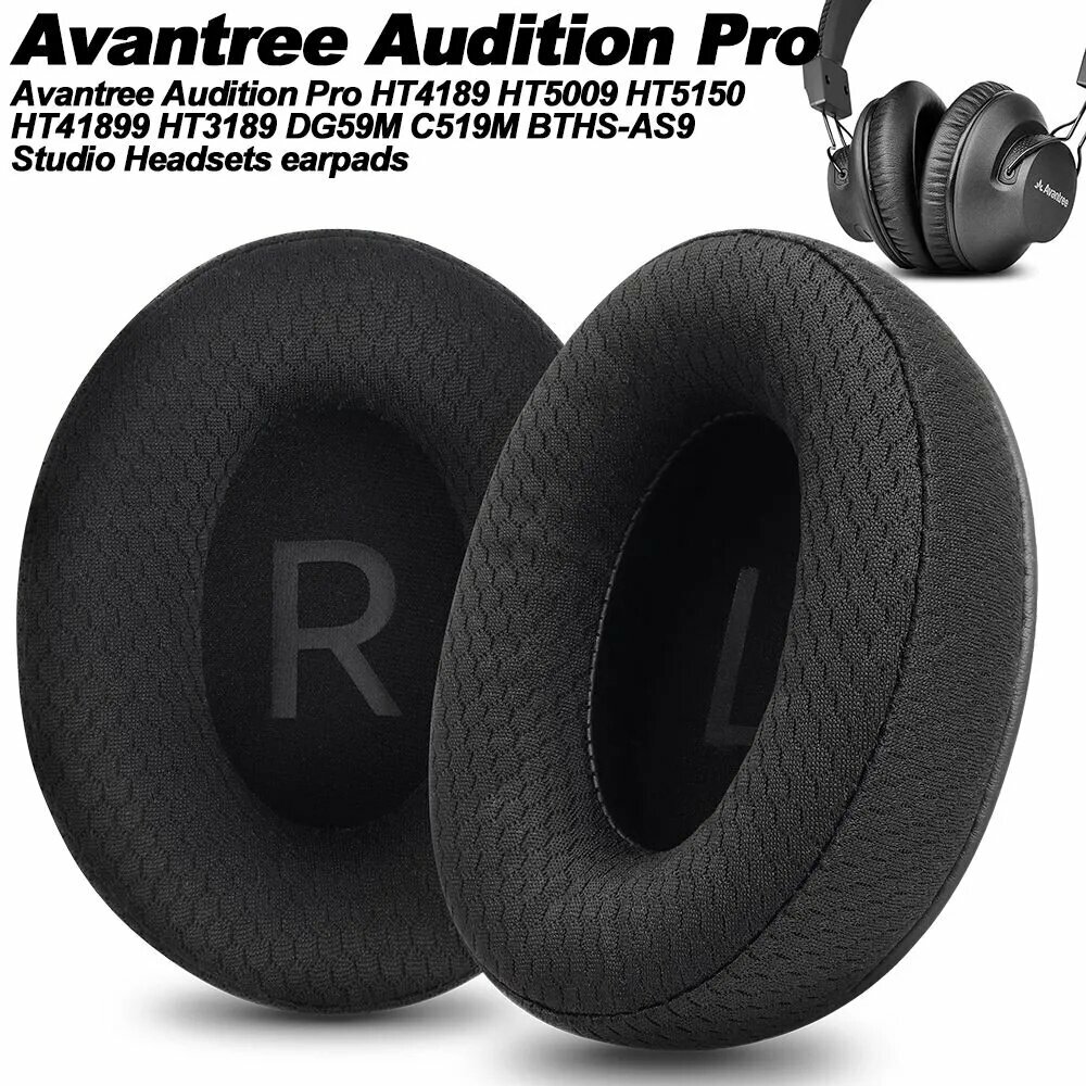 Амбушюры Avantree Audition Pro HT4189 HT5009 HT5150 HT41899 HT3189 DG59M C519M BTHS-AS9 для наушников