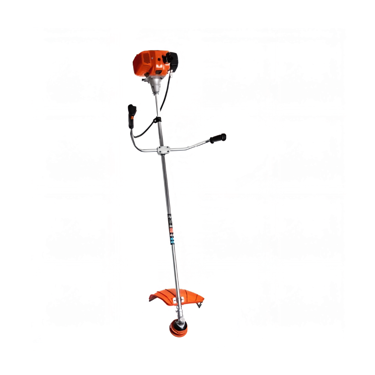 Триммер бензиновый (бензокоса) Gigant CG-KW02-520/20210416 оранжевый, 2,1 л. с. (1,6 кВт) нож/леска