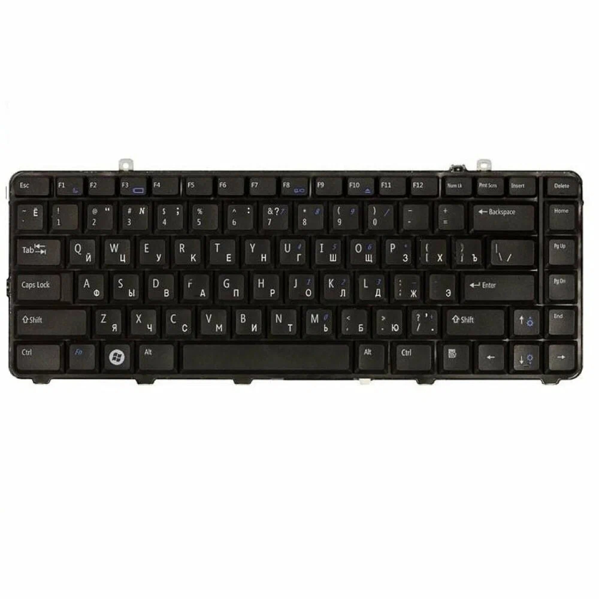 Клавиатура для ноутбука Dell 1535 1536 1537 1538 Черная p/n: FM8, 0X475J, D056, NSK-DCL0R