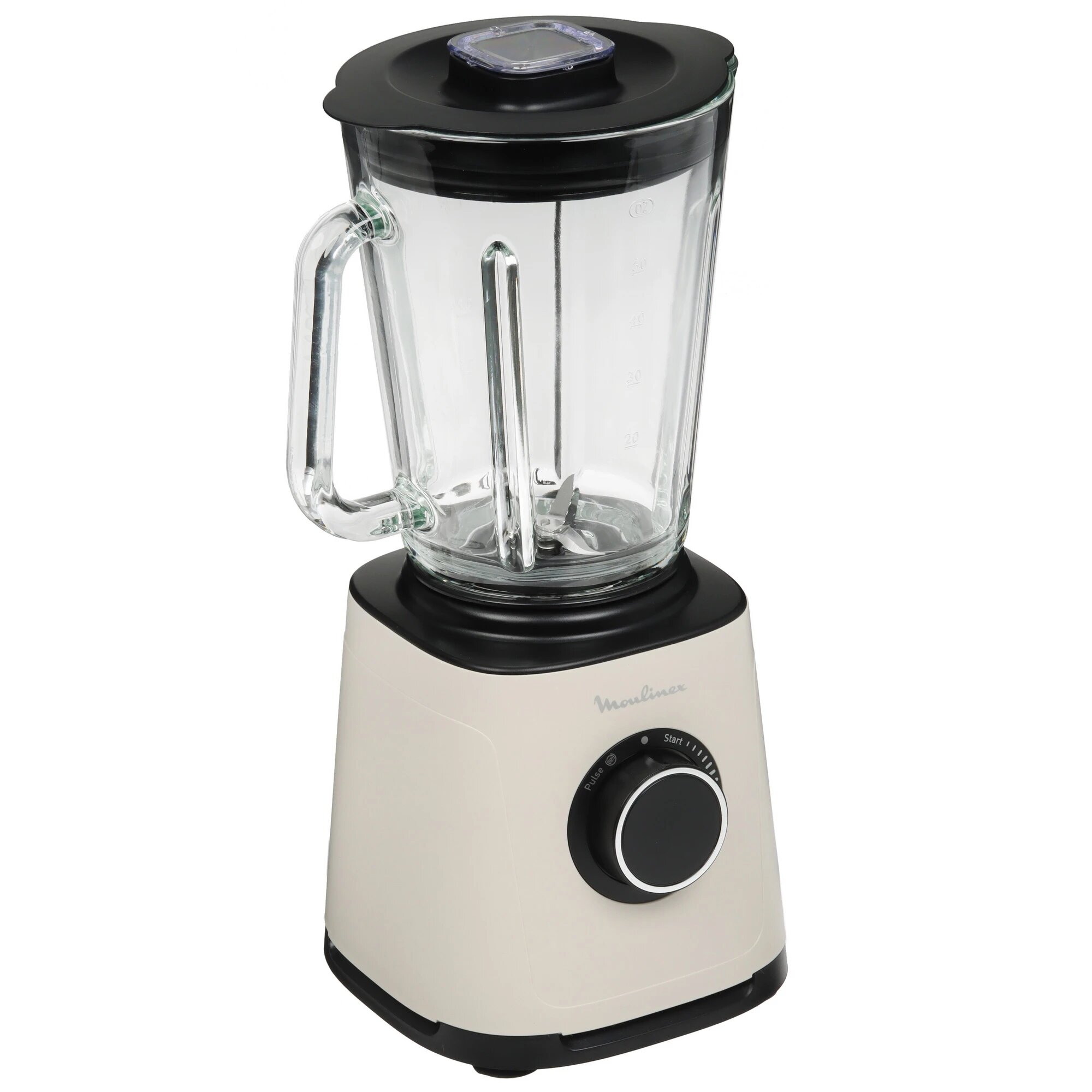 Блендер Moulinex LM771AF0, стационарный, мощность 1200 Вт, чаша из стекла