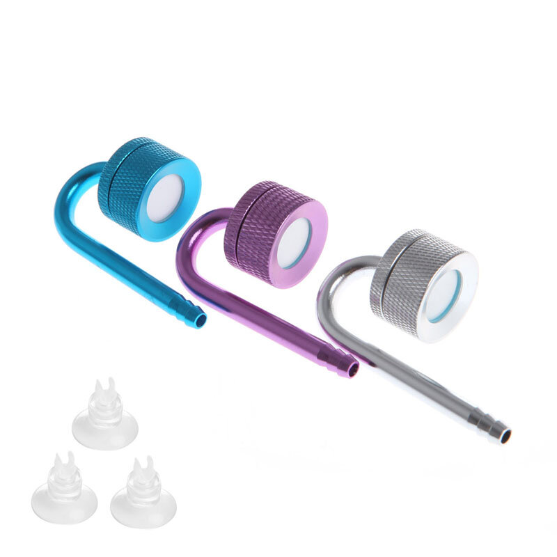 Рыба для Аквариума CO2 Диффузор Простой Растворитель Углекислого Газа Соединительная Трубка Аквариумный Распылитель Мини Размер CO2 Распылитель