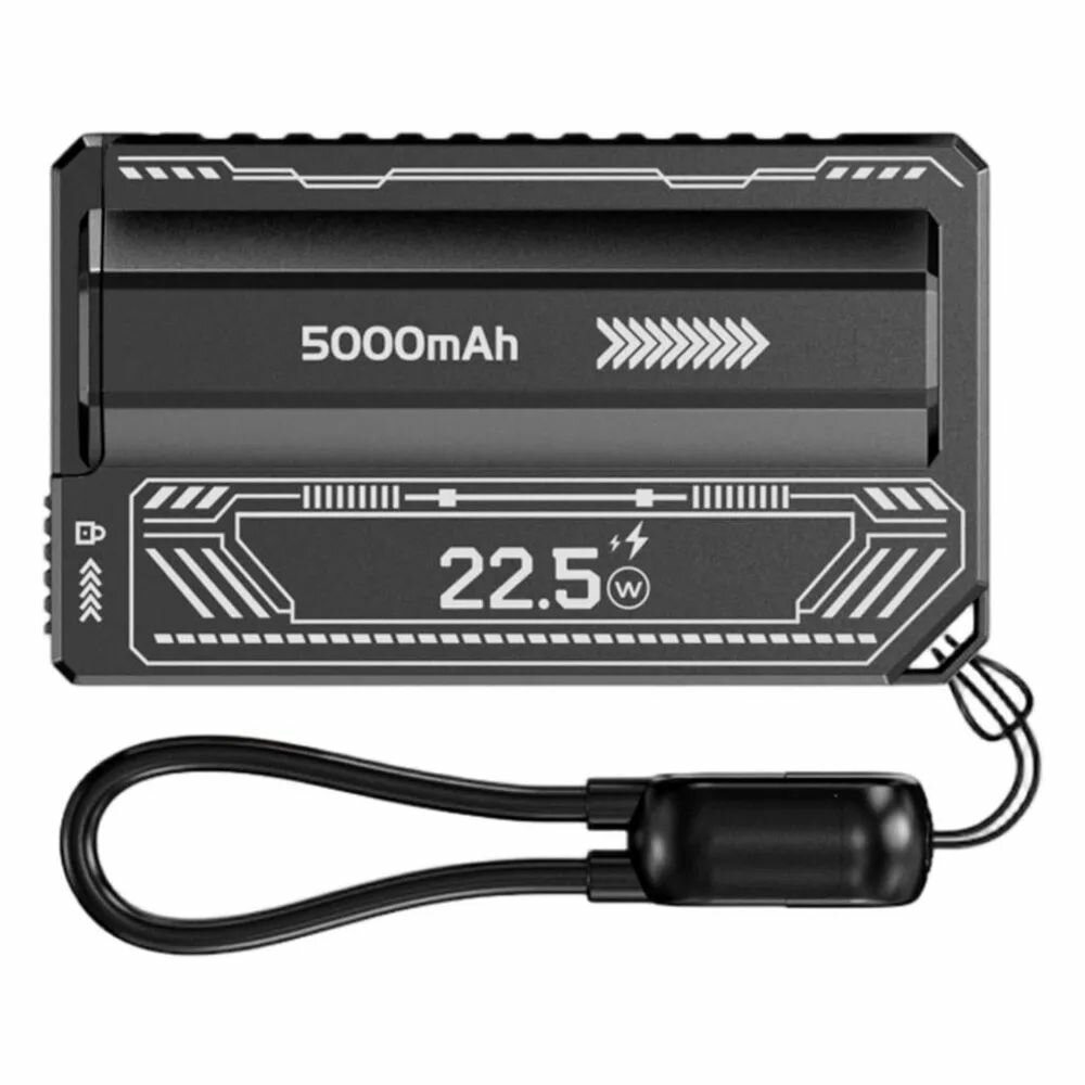 Чехол для переносного аккумулятора 21700, Черный