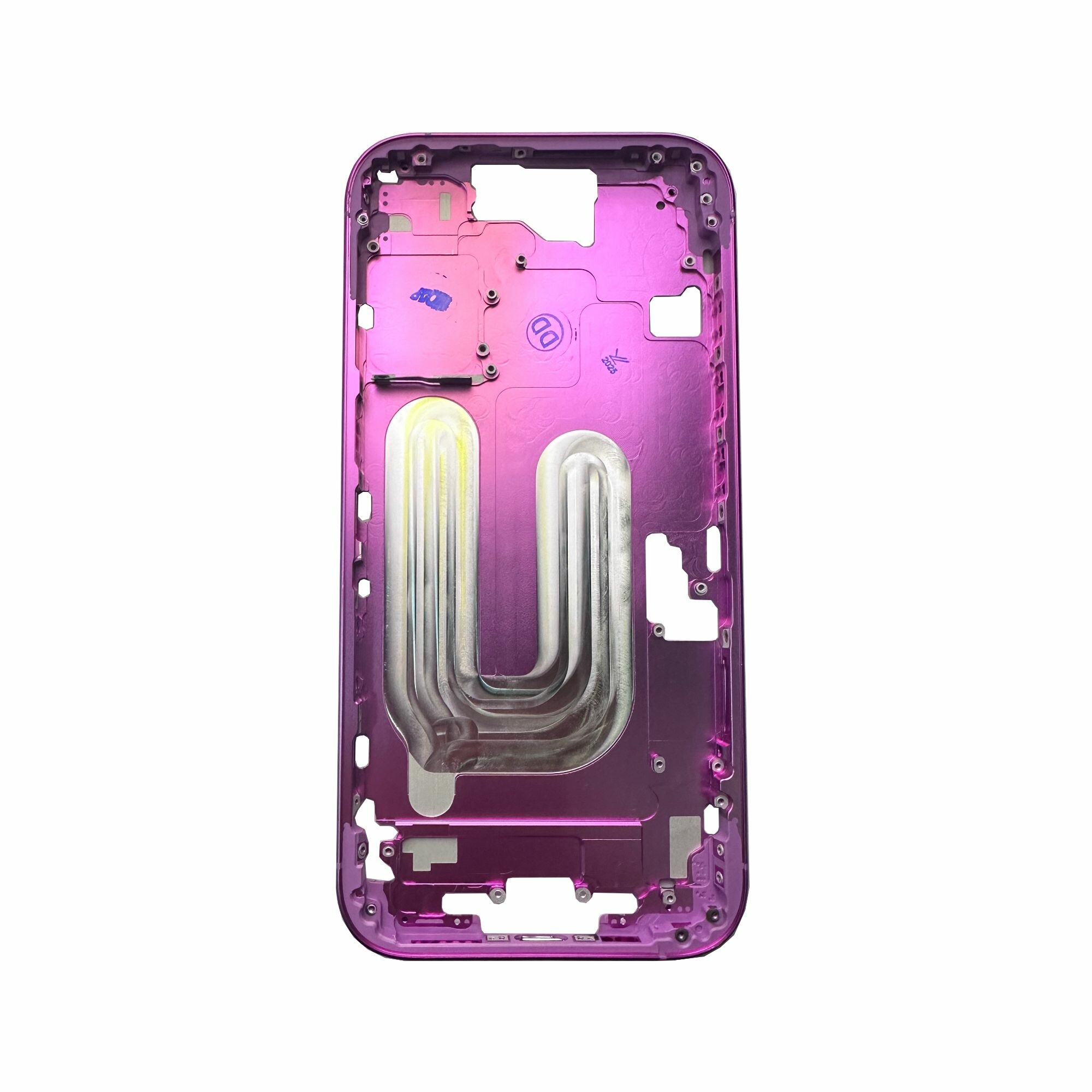 Средняя рамка (корпус) iPhone 16 (Pink) EU (Европа) OEM