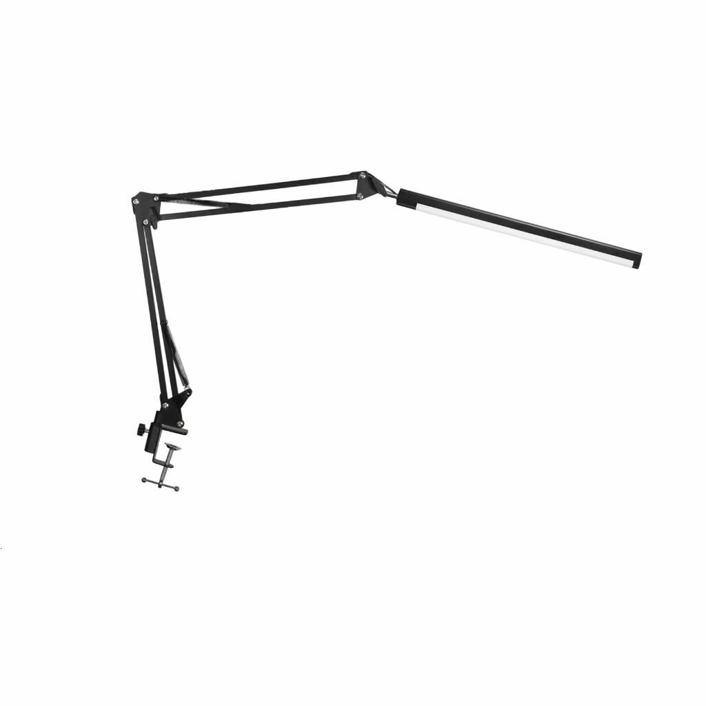 Гибкая светодиодная лампа с металлической и пластиковой текстурой для спальни и учебы, L12 одиночный светильник bla