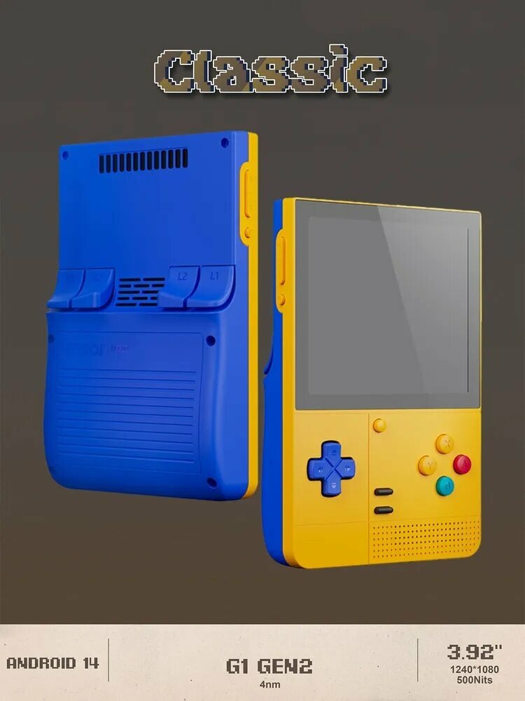 Retroid pocket classic Портативная игровая консоль Android 14 система 3,92-дюймовый Oled экран RP Classic игровая консоль
