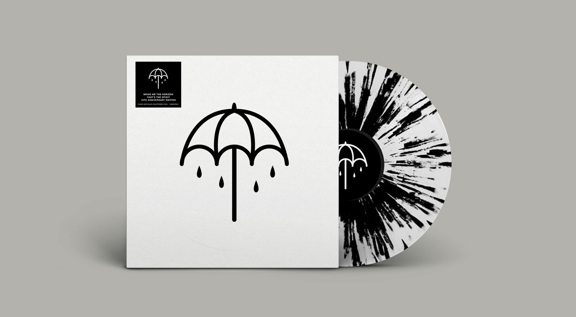 Виниловая пластинка Bring Me The Horizon - That's The Spirit (10th Anniversary Edition) (Clear & Black Splatter Vinyl) (LP) (1 LP)