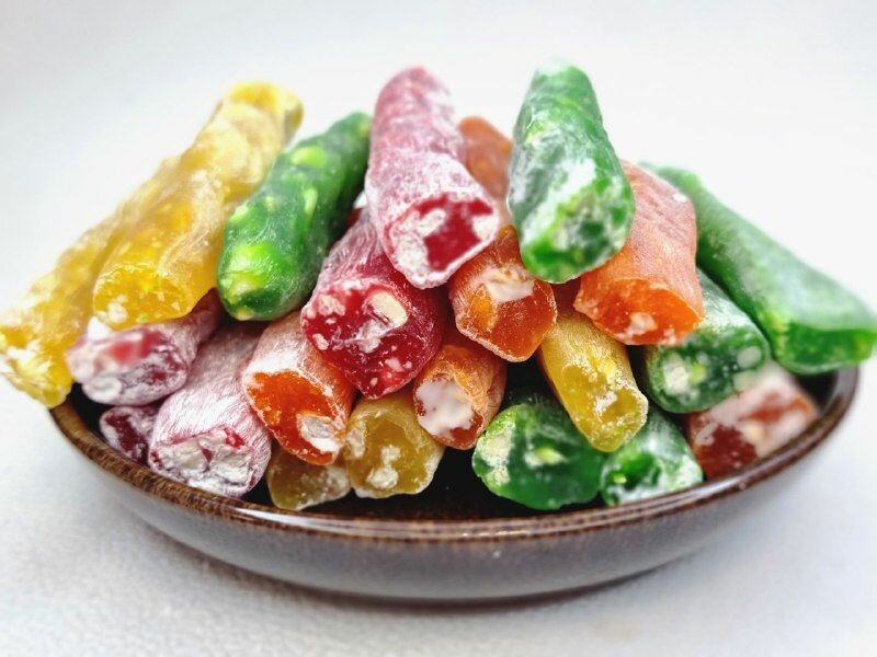 Рахат-лукум палочки с арахисом ассорти