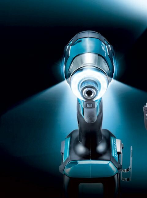 Импульсный гайковерт с подсветкой DTD173Z Makita без аккумулятора и з/у.