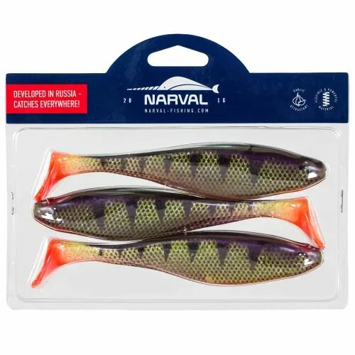 Силиконовая приманка Narval Commander Shad 14cm #020 3шт.