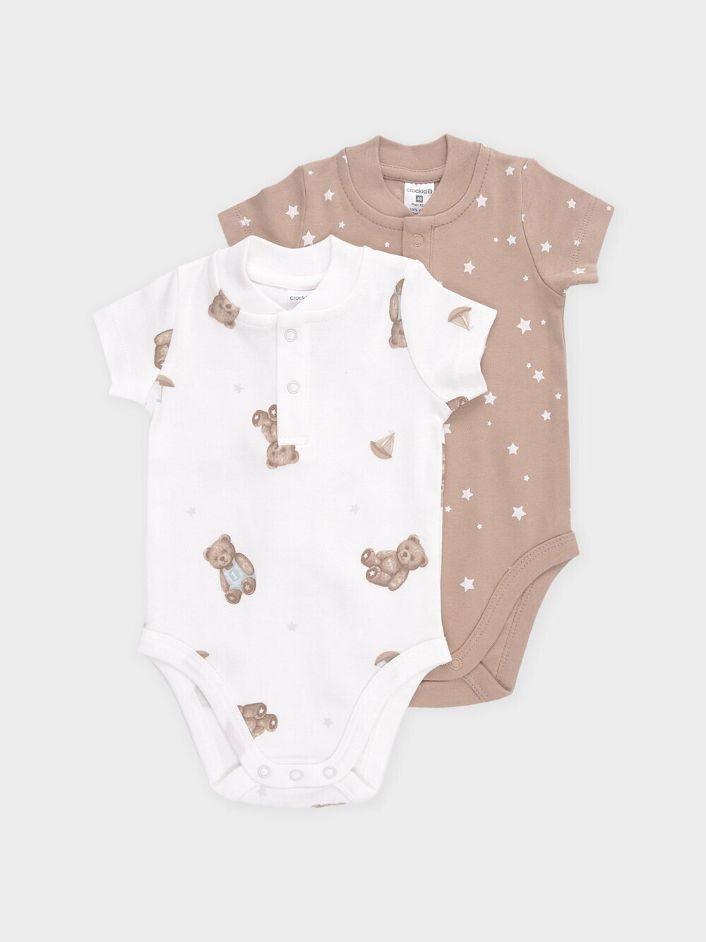 Боди набор боди с коротким рукавом для малыша, 2 шт, комплект из 2 шт.