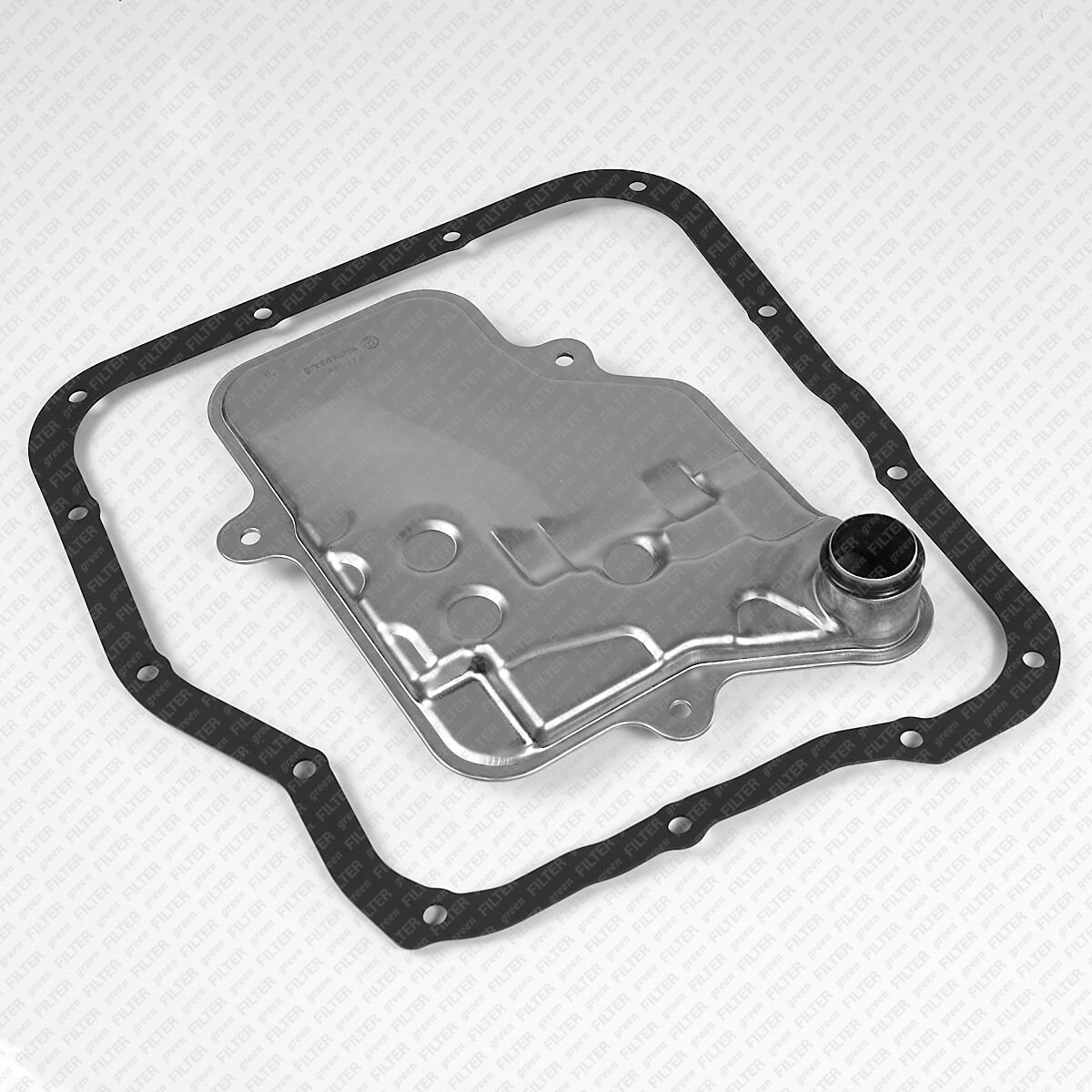 Фильтр АКПП с прокладкой для SUBARU Exiga 11 / Forester 13 / Legacy 12 / WRX 13, Green Filter AF0173