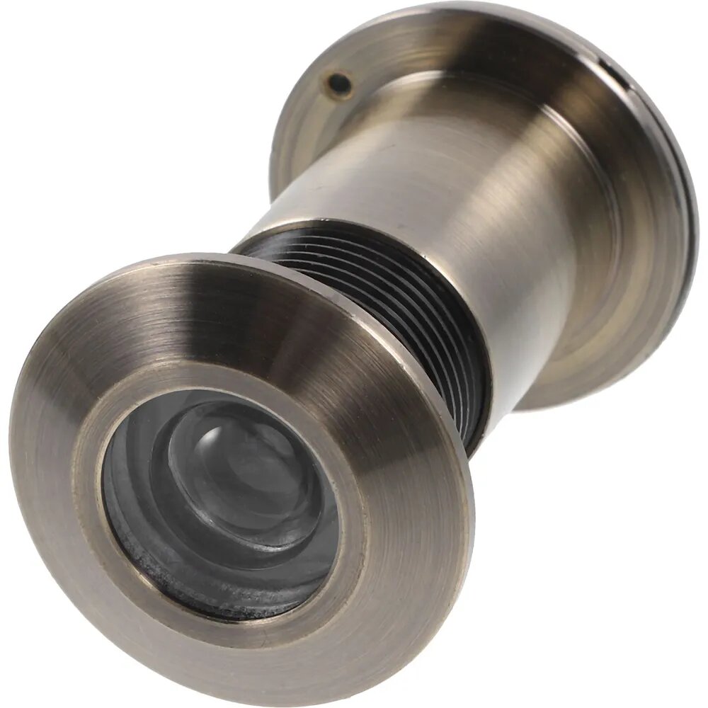 Дверной глазок с крышкой из цинкового сплава для безопасности и конфиденциальности входной двери