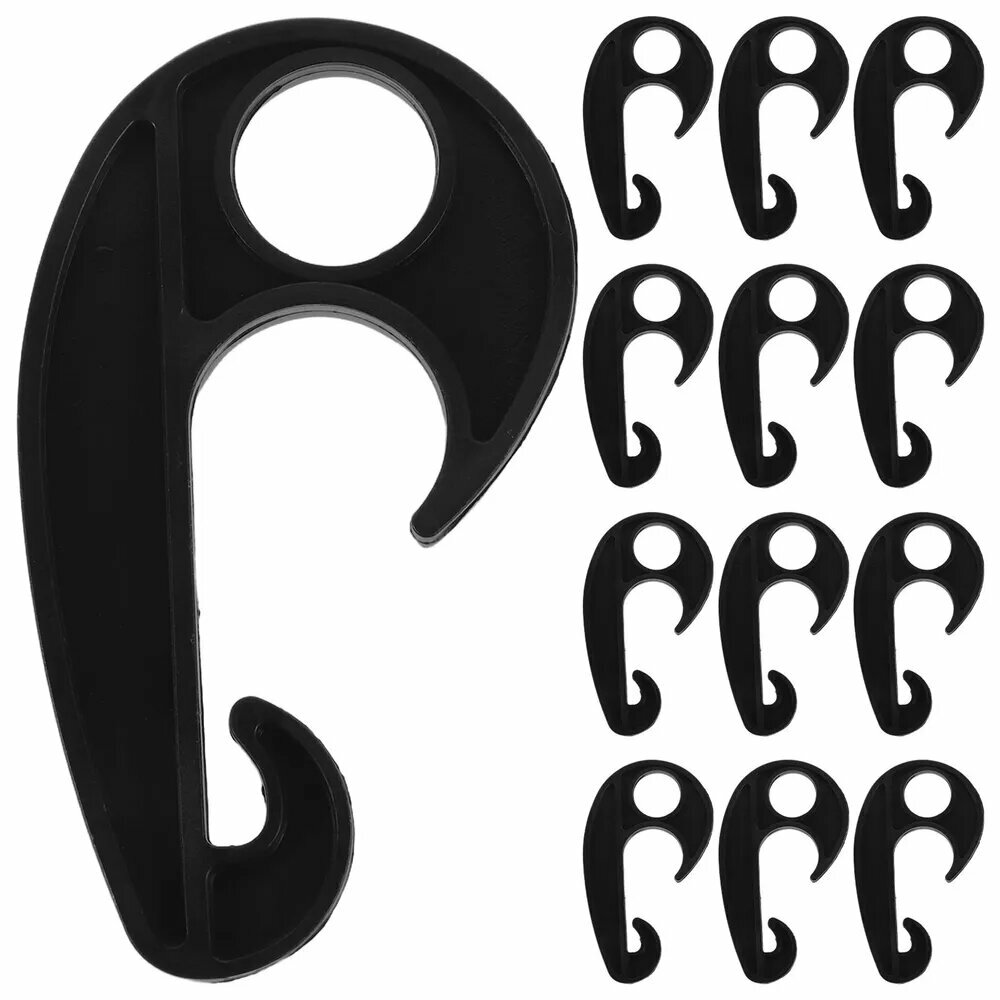 Пластиковые крюки для автомобильного тента, 20 шт, для крепления тента и брезента