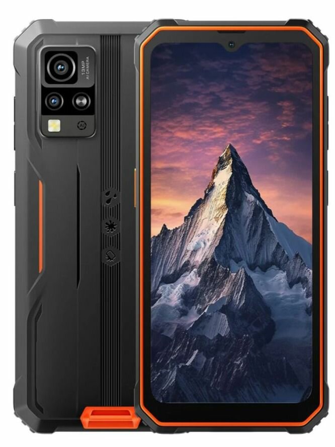 Смартфон BlackView BV4800 Pro 4/128Gb, оранжевый / Orange / IPS