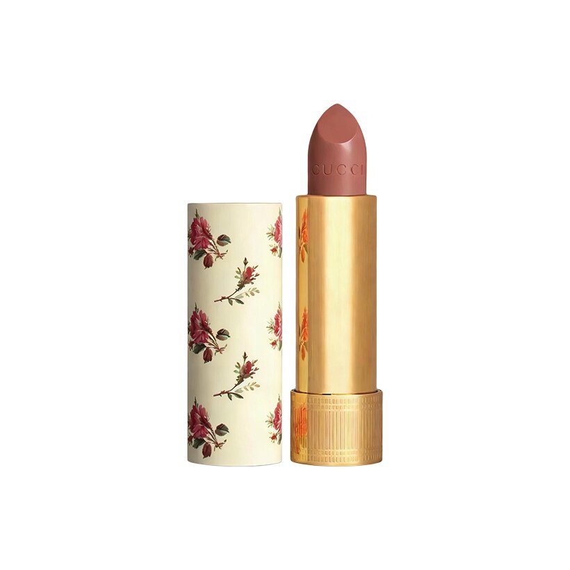 Помада женская GUCCI Golden Tube Floral, оттенок #132 Butter Beige Brown