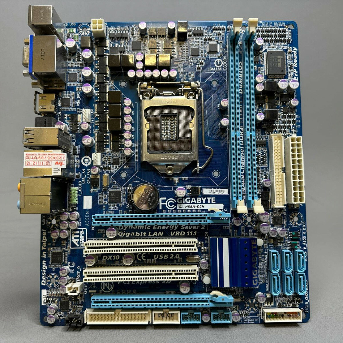 Материнская плата Gigabyte GA-H55M-D2H (rev.1.3)