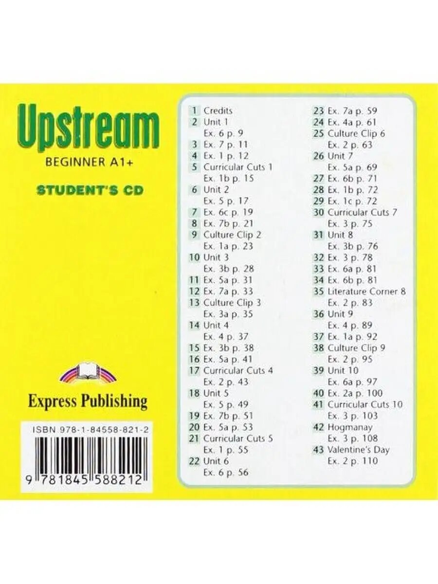 Upstream A1+ Beginner Student's Book with Student's CD | Express Publishing — фото 1