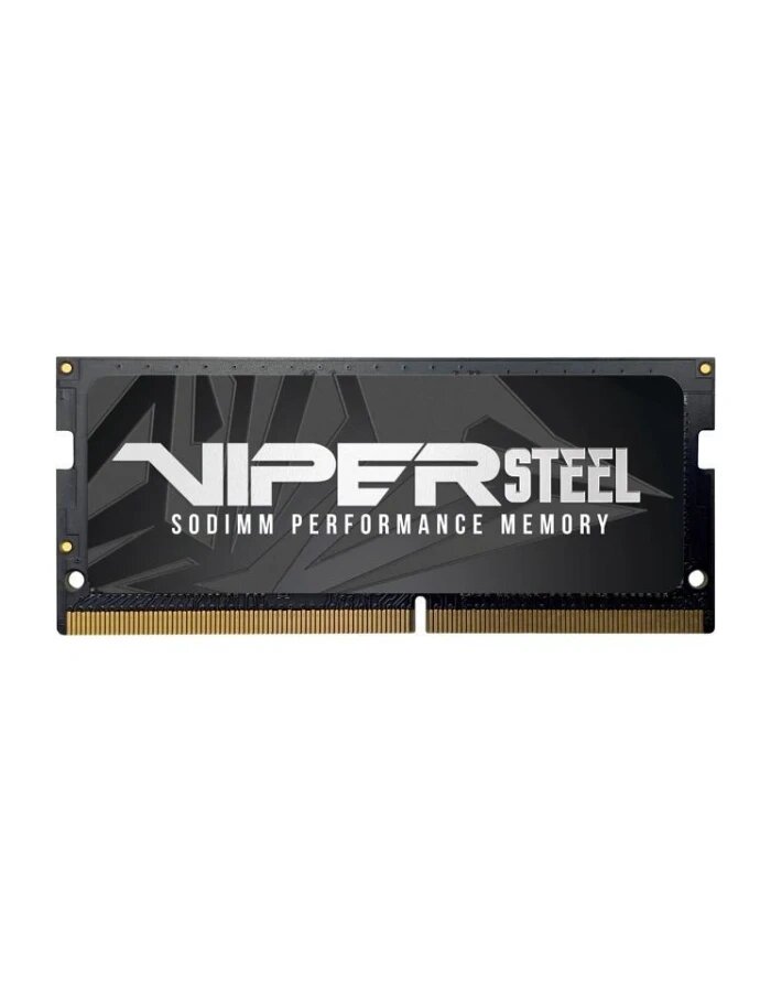 Оперативная память DDR4 2666 16gb SODIMM Patriot Viper Steel / CL18 / PVS416G266C8S