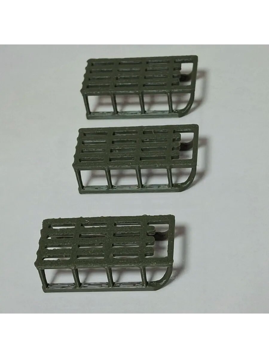 Набор миниатюр "Санки" - 3 шт, 40*20*12, для ватной игрушки