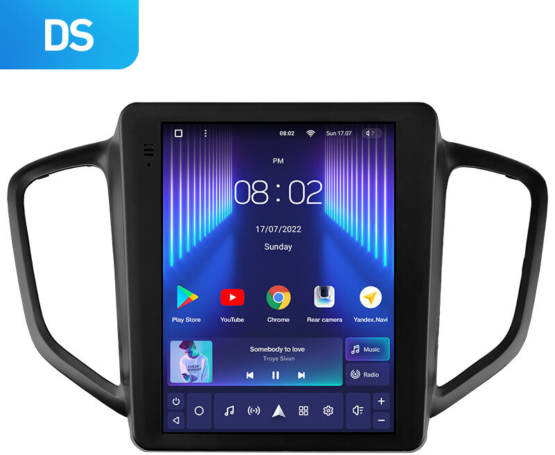 Штатная магнитола Chery Tiggo 5 2014-2020 Teyes TPRO 2 DS (Tesla) 9.7" 4/32 RM-1312-20 Android 10 (4G-SIM, DSP, QLed)