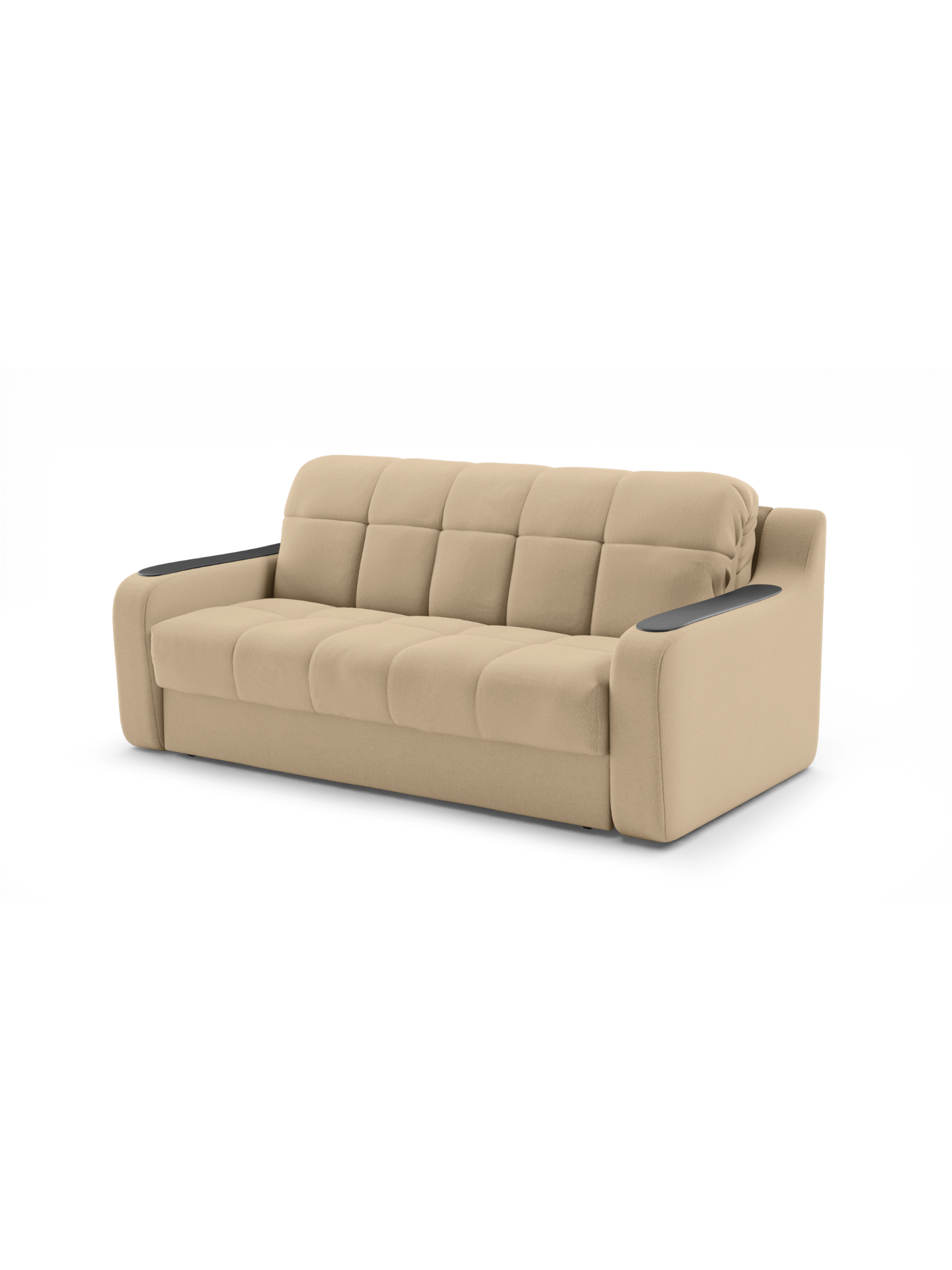 Диван Тифани Velutto 02 NOW 156x115x95 см, бежевый Велютто, аккордеон Фиеста