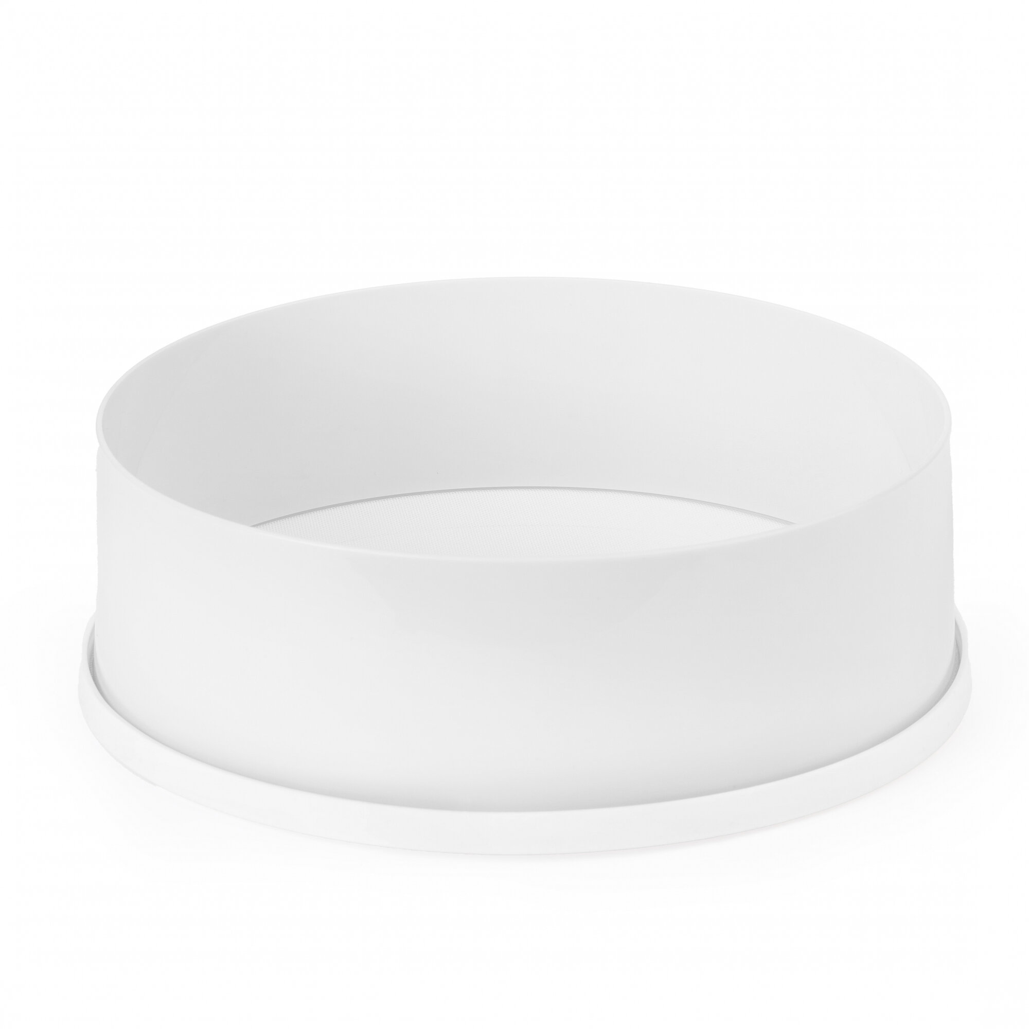 Сито пласитковое "Альтернатива", 22 x 7,5 сантиметров, цвет: белый