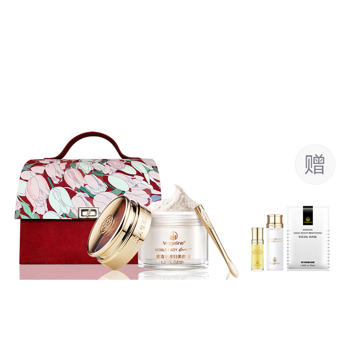 MAGELINE Роскошный бальзам-крем для лица унисекс подтягивающий увлажняющий антивозрастной 10г/20г/38г 5734333