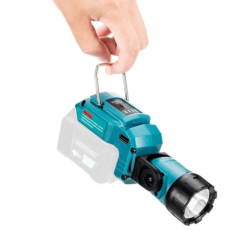 Портативный светодиодный фонарь ZUIDID для Makita 10.8-12В 1