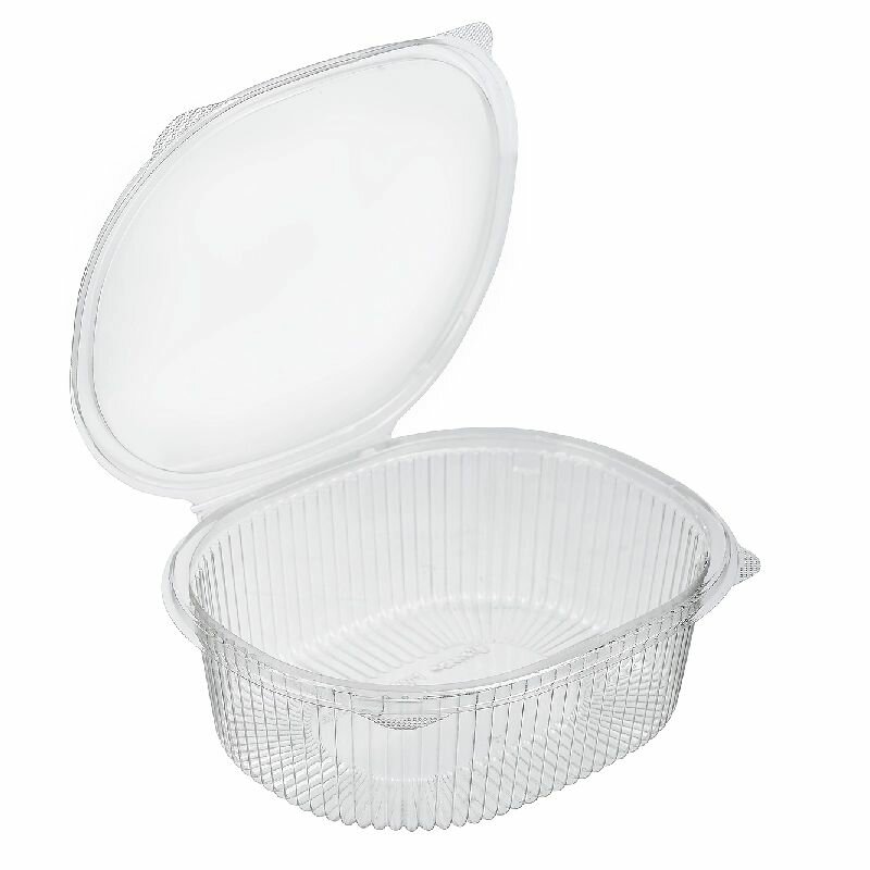Контейнер с крышкой-ракушка 750мл. для холодных блюд 50шт.