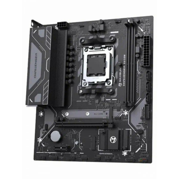 Материнская плата Maxsun MS-Challenger B650M V2, AM5, AMD B650, 2xDDR5, 3xSATA, 1xM.2, 1xPCIe 4.0 x16, 1xPCIe 3.0 x1, 1xDP, 1xHDMI, 1xRJ45, 4xUSB-A 5G
