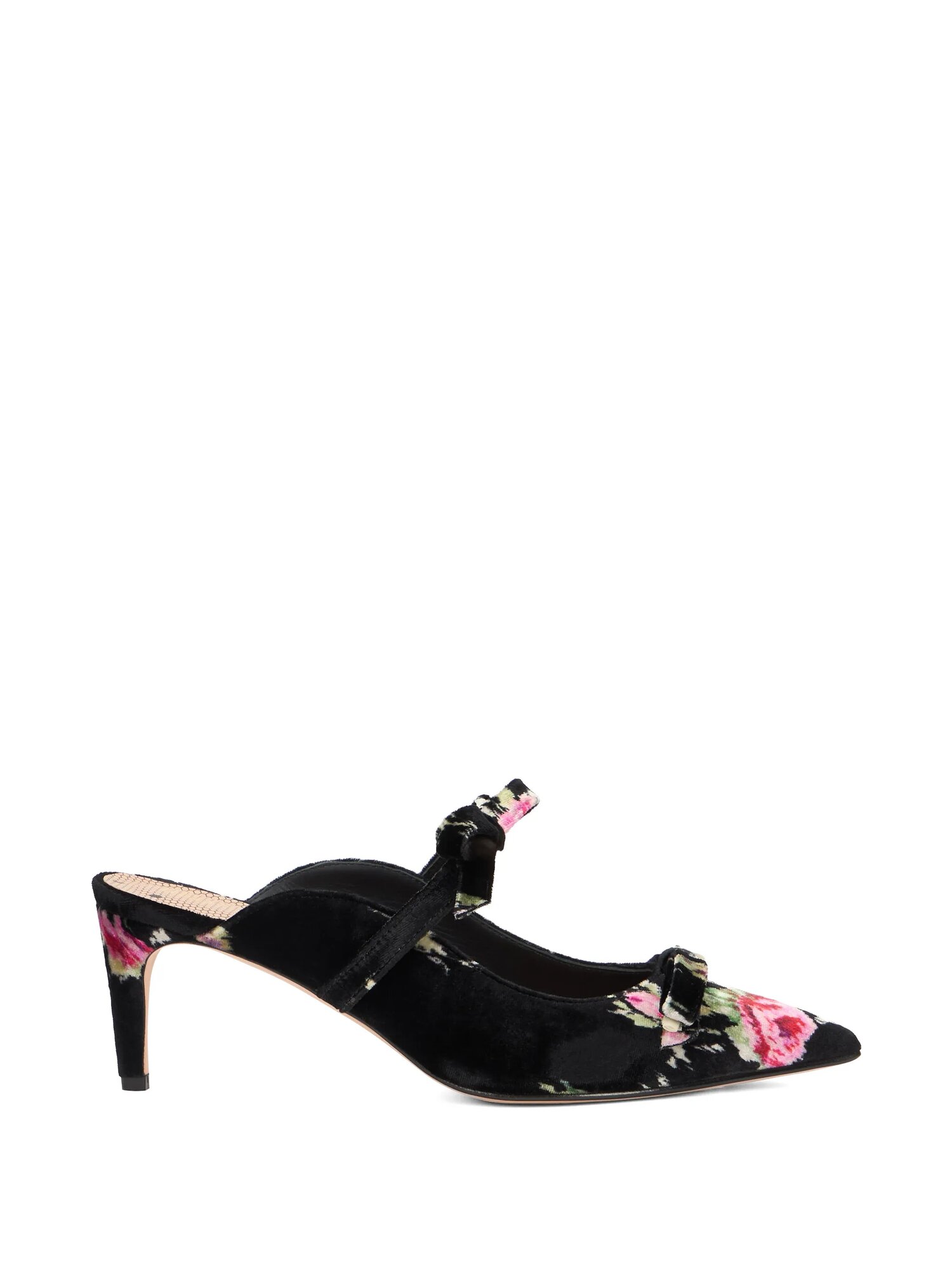 Мюли Floral bow mules