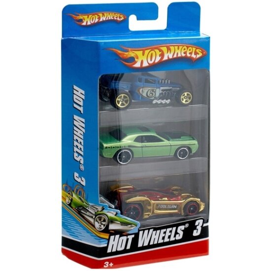 Набор машинок Hot Wheels коллекционные 3 шт в ассортименте K5904