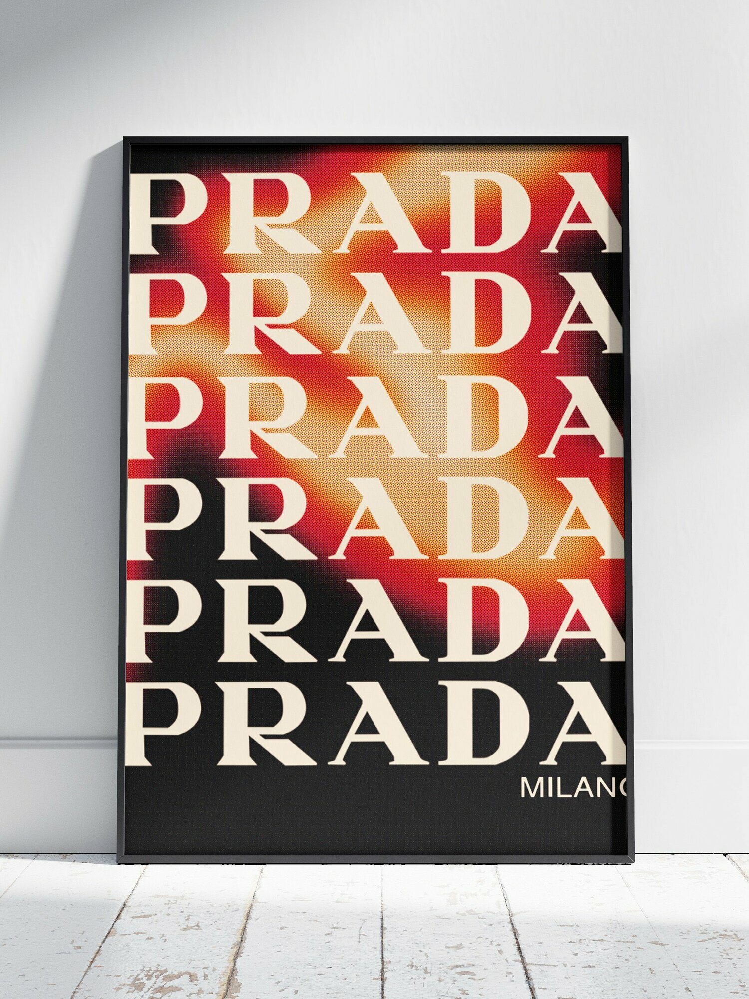 Плакат на стену для интерьера Прада (Prada 4) - Постер по модели, бренду и моде формата A4 (21x30 см)