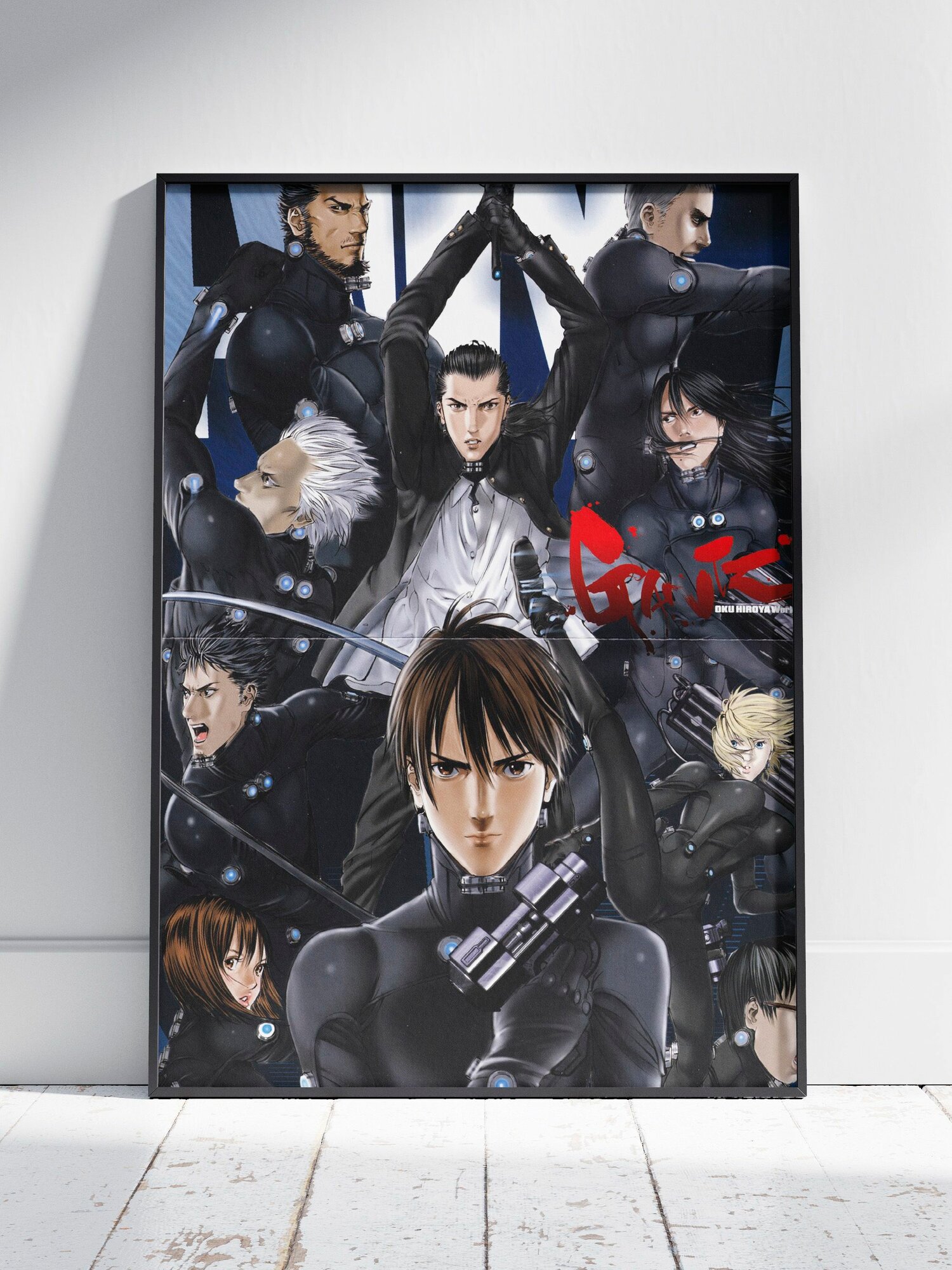 Плакат на стену для интерьера Ганц (Gantz 6) - Постер по аниме и манге формата A3 (30x42 см)