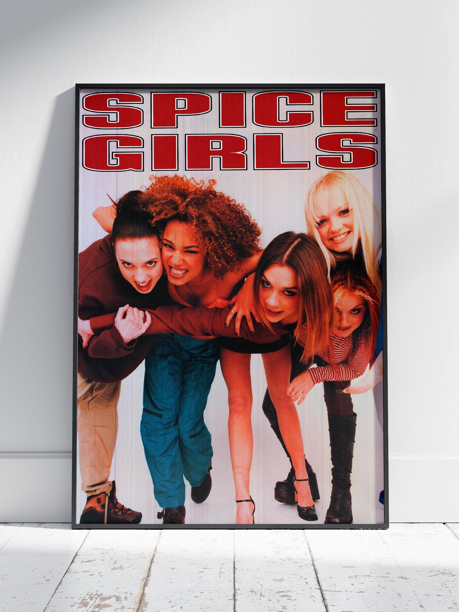 Плакат на стену для интерьера Спайс Гёрлз (Spice Girls 10) - Постер по музыке и артисту формата A4 (21x30 см)
