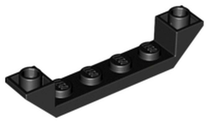 Деталь Lego 52501 Slope, Inverted 45 6 x 1 Double with 1 x 4 Cutout