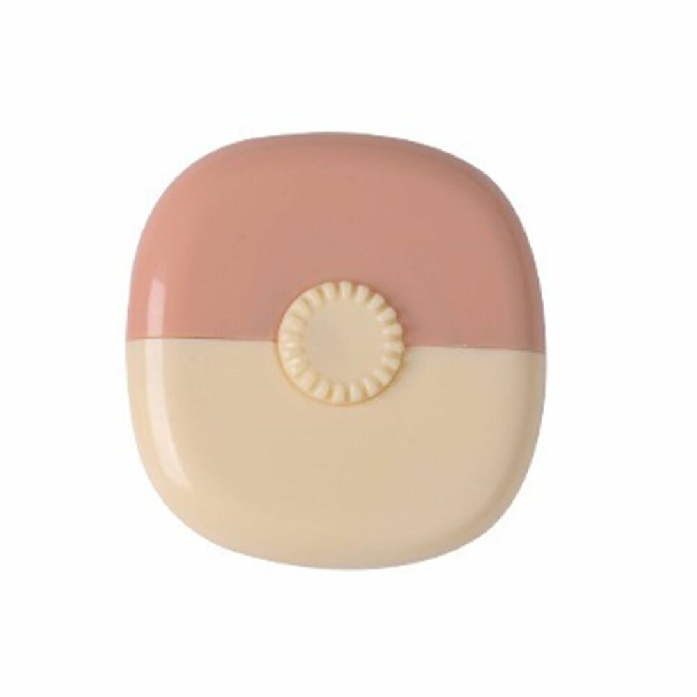 Расческа для стрижки челки и триммер для челки, мини 7,5×7,5 см, ABS и нержавеющая сталь, цвет как на фото, 1 шт.