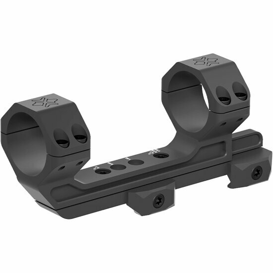 Кронштейн Vector Optics 1-Piece Adjustable Extended Picatinny Mount 30мм, регулир, база 139мм, h=23мм,4 винта, черный,154г