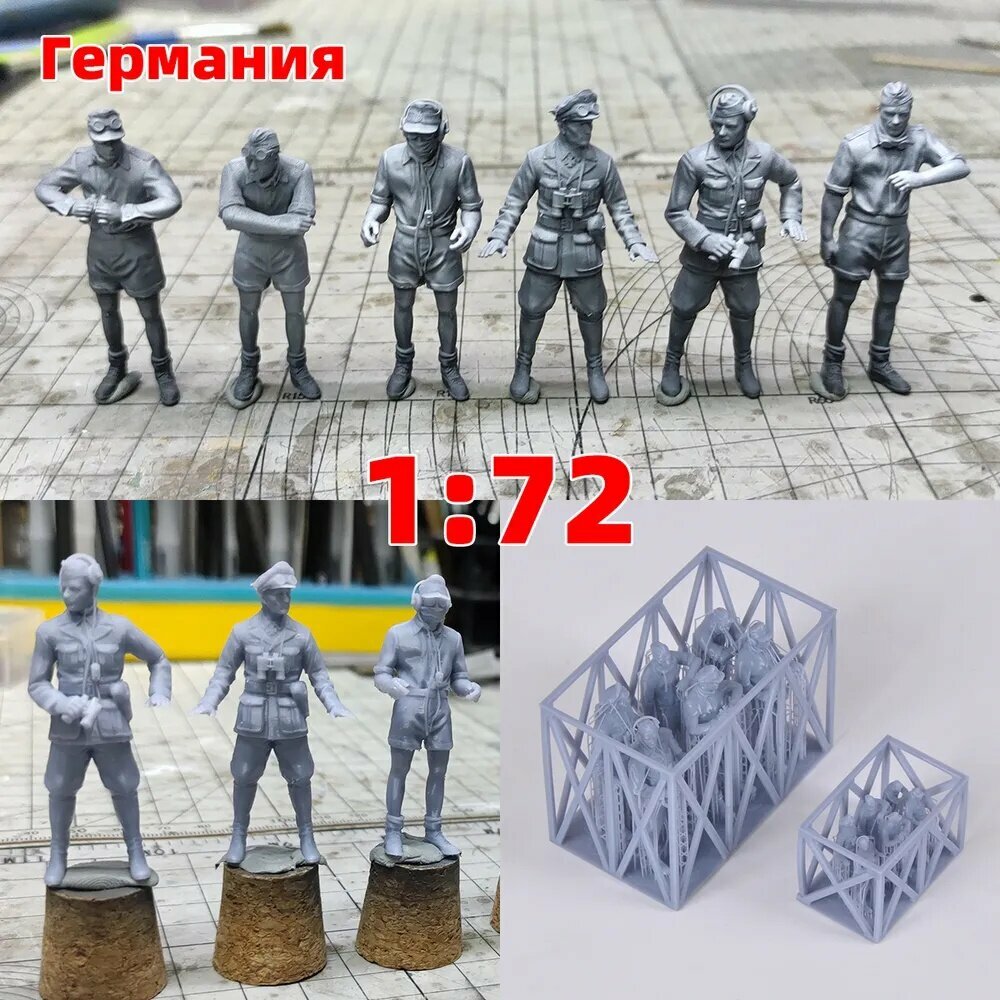 Cor 1/72 сборная модель солдат
