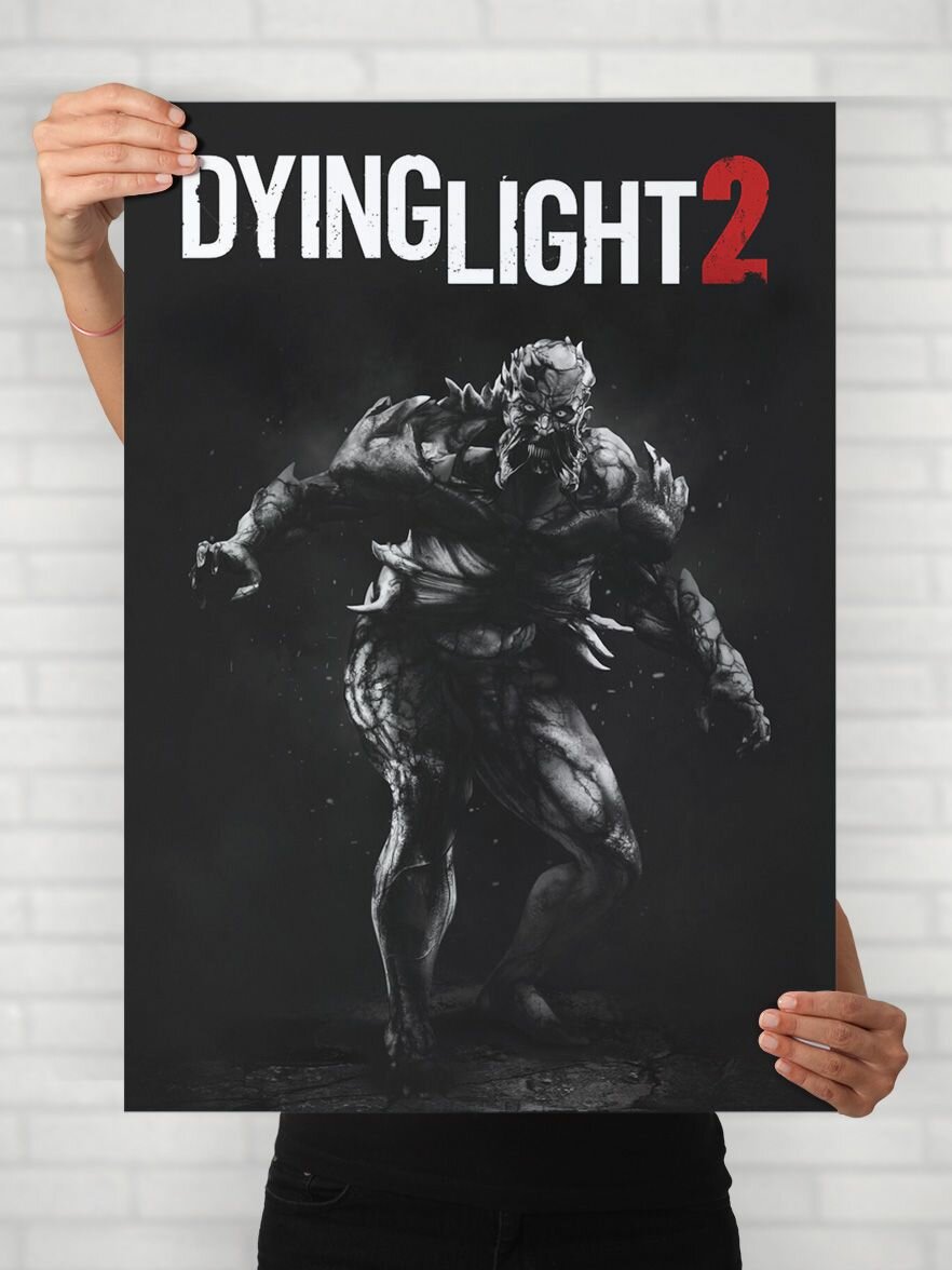 Плакат на стену для интерьера Дайн Лайт (Dying Light 7) - Постер по компьютерной игре формата A1 (61x84 см)