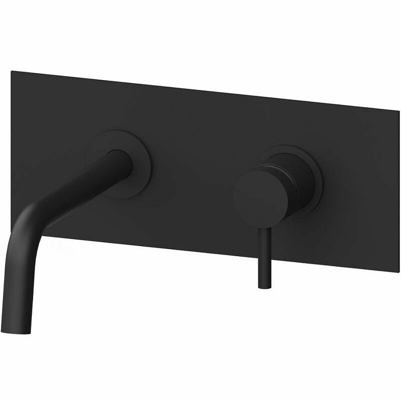 Смеситель для раковины Paffoni Light LIG105NO черный матовый, рычажное управление, латунь