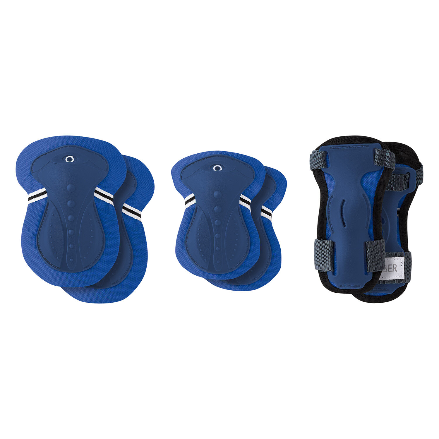 Защита для роликов (3 элемента) Globber Junior Protective Синий Кобальт (US: XS)